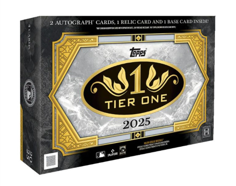 2025 Topps Tier One Baseball FULL Checklist + Pack ODDS - Sports Card Dad