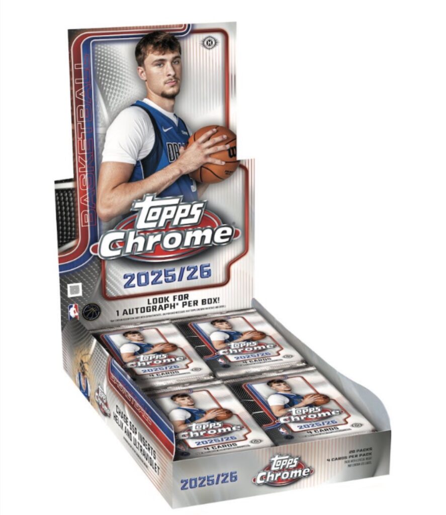 2025-26 Topps Chrome Basketball Chase Cards + PACK ODDS - Sports Card Dad