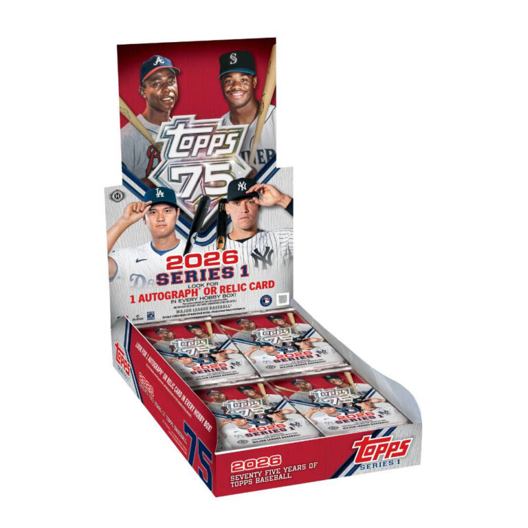 2026 Topps Series 1 Baseball Card Set Info + PACK ODDS - Sports Card Dad